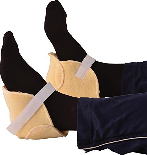 Nova Heel Protectors with Sheepskin Fleece Comfort, One Pair — A-Z Home ...